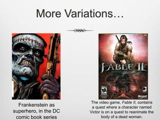 Frankenstein ppt | PPTX