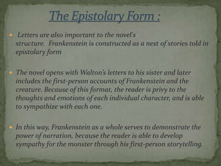 Frankenstein themes symbol and literary devices | PPT