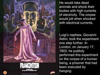 Frankenstein updated 06 | PPT
