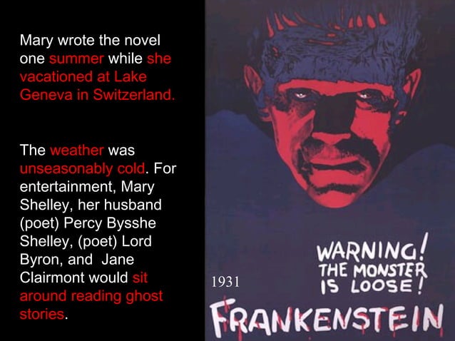Frankenstein updated 06 | PPT
