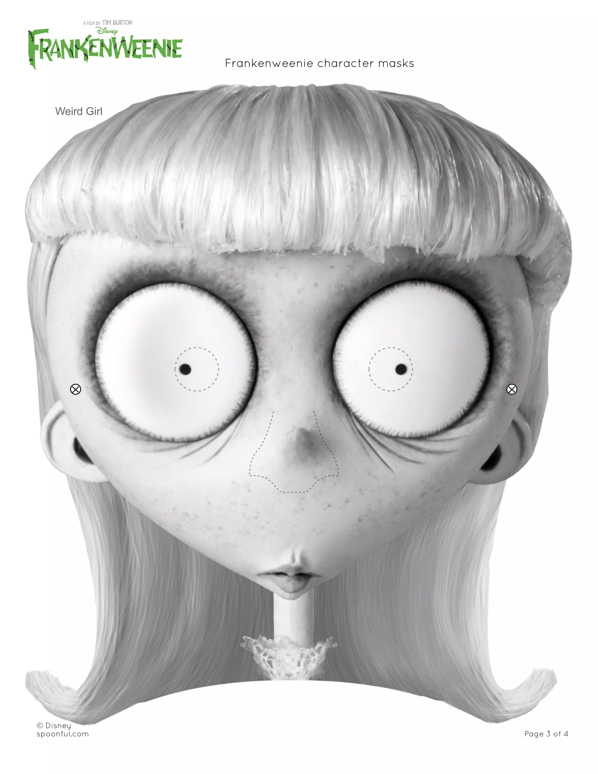 Frankenweenie halloween-mask printable-0912_0 | PDF