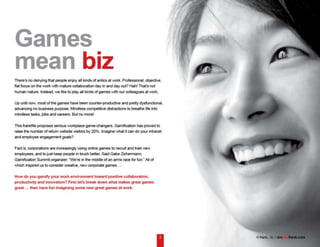 Let the real corporate games begin! | PPTX