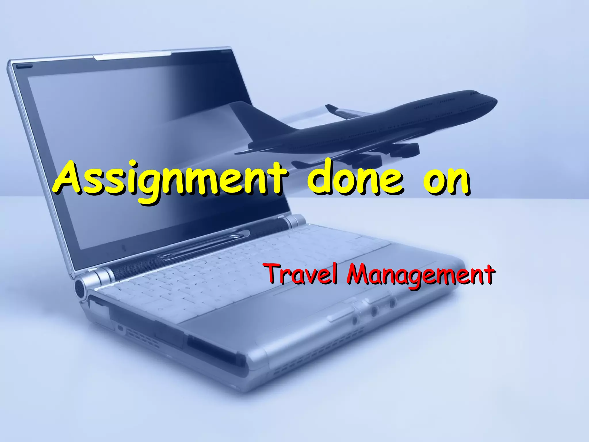 Frankfinn Travel Assignment | PPT