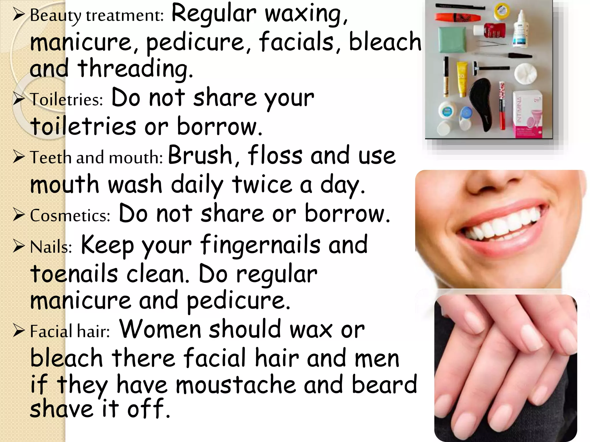 Grooming Standards for every single person. | PPTX