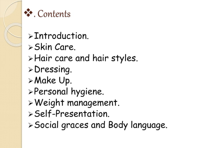 Grooming Standards for every single person. | PPT