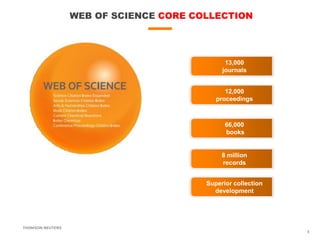 Emerging Sources Citation Index – A new edition of Web Of Science | PPT
