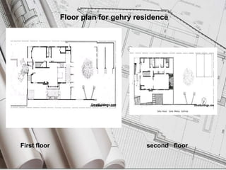 architect Frank gehry disney concert hall and residence | PPT ...