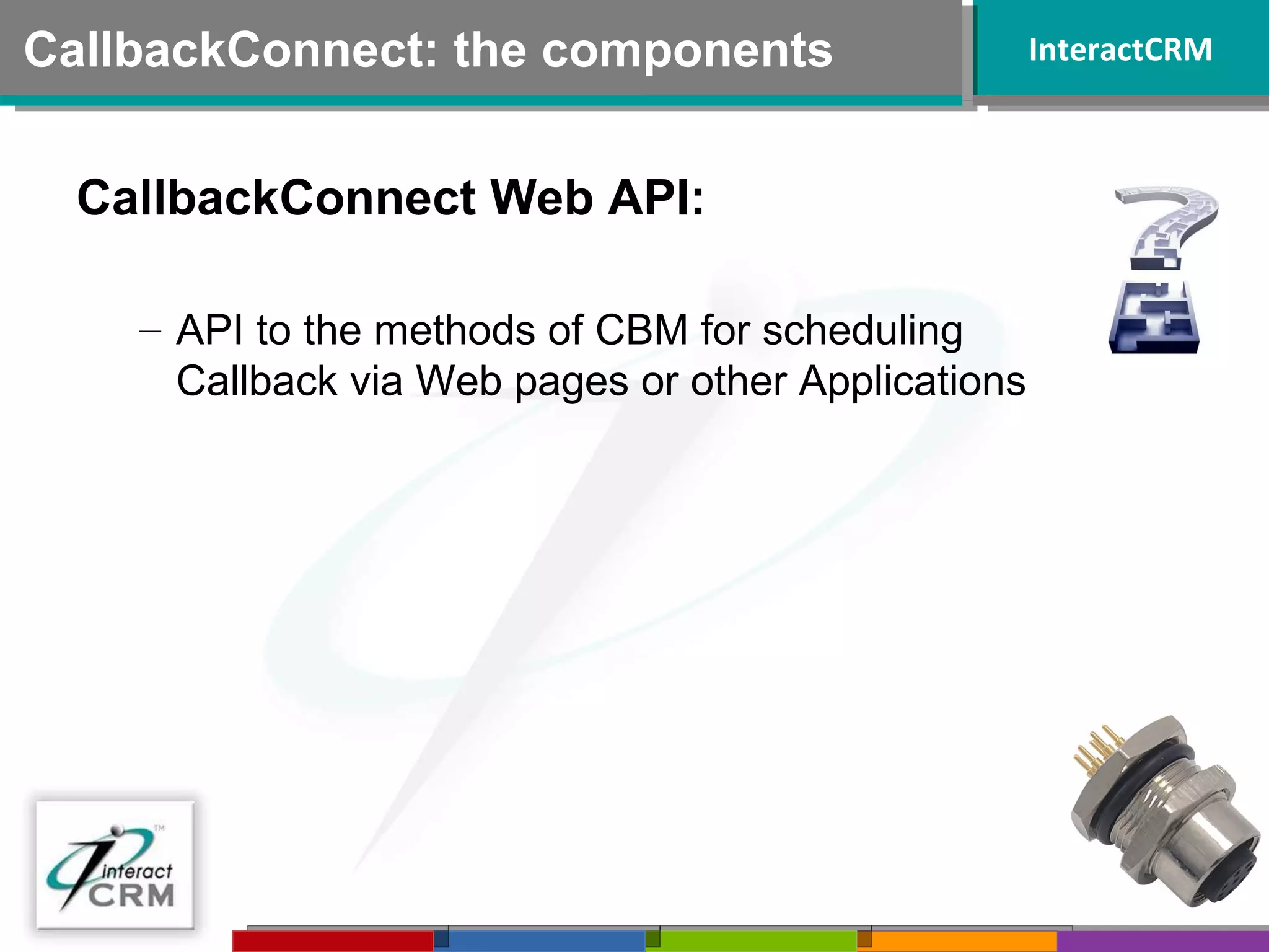 Frank icrm callback_connect | PPT