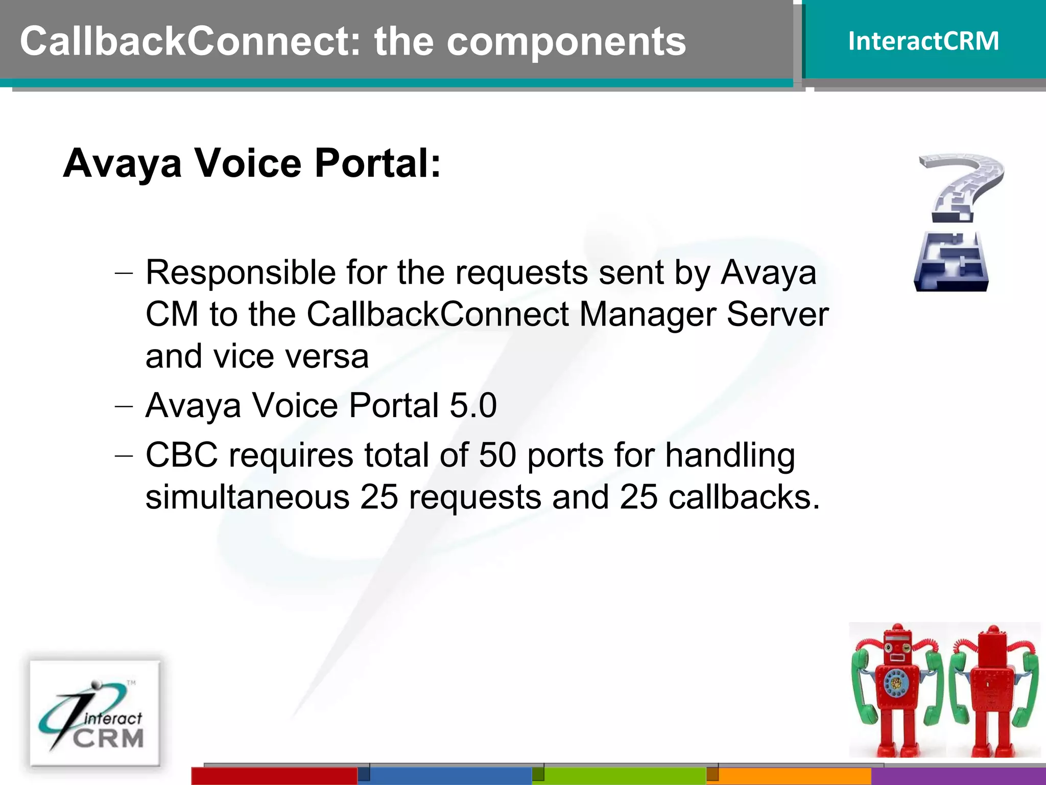 Frank icrm callback_connect | PPT