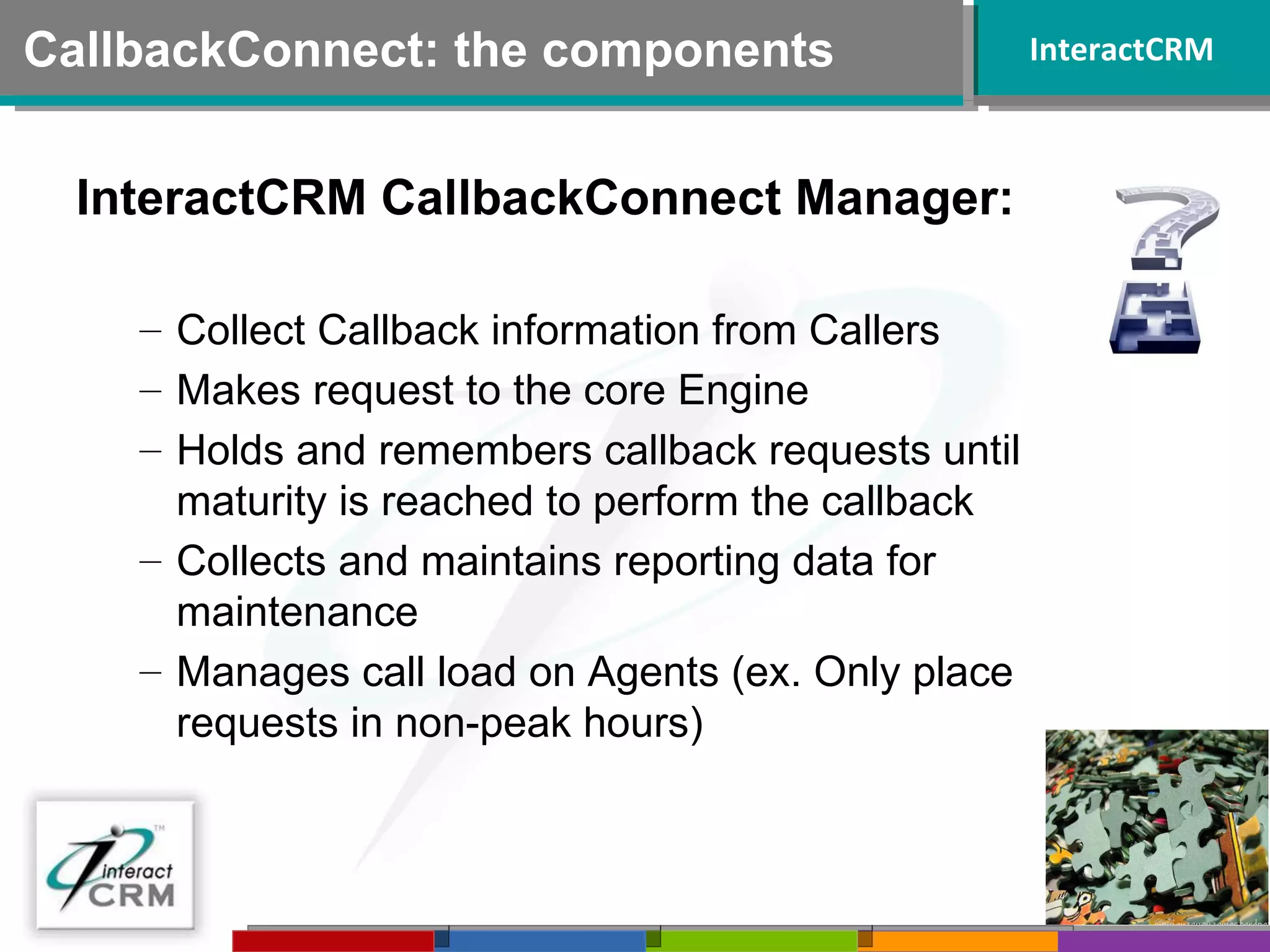 Frank icrm callback_connect | PPT