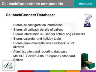 Frank icrm callback_connect | PPT