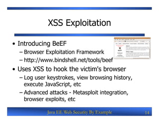 Java EE Web Security By Example: Frank Kim | PPT