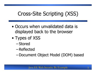 Java EE Web Security By Example: Frank Kim | PDF