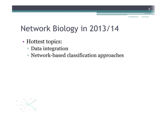 NetBioSIG2014-FlashJournalClub by Frank Kramer | PPT