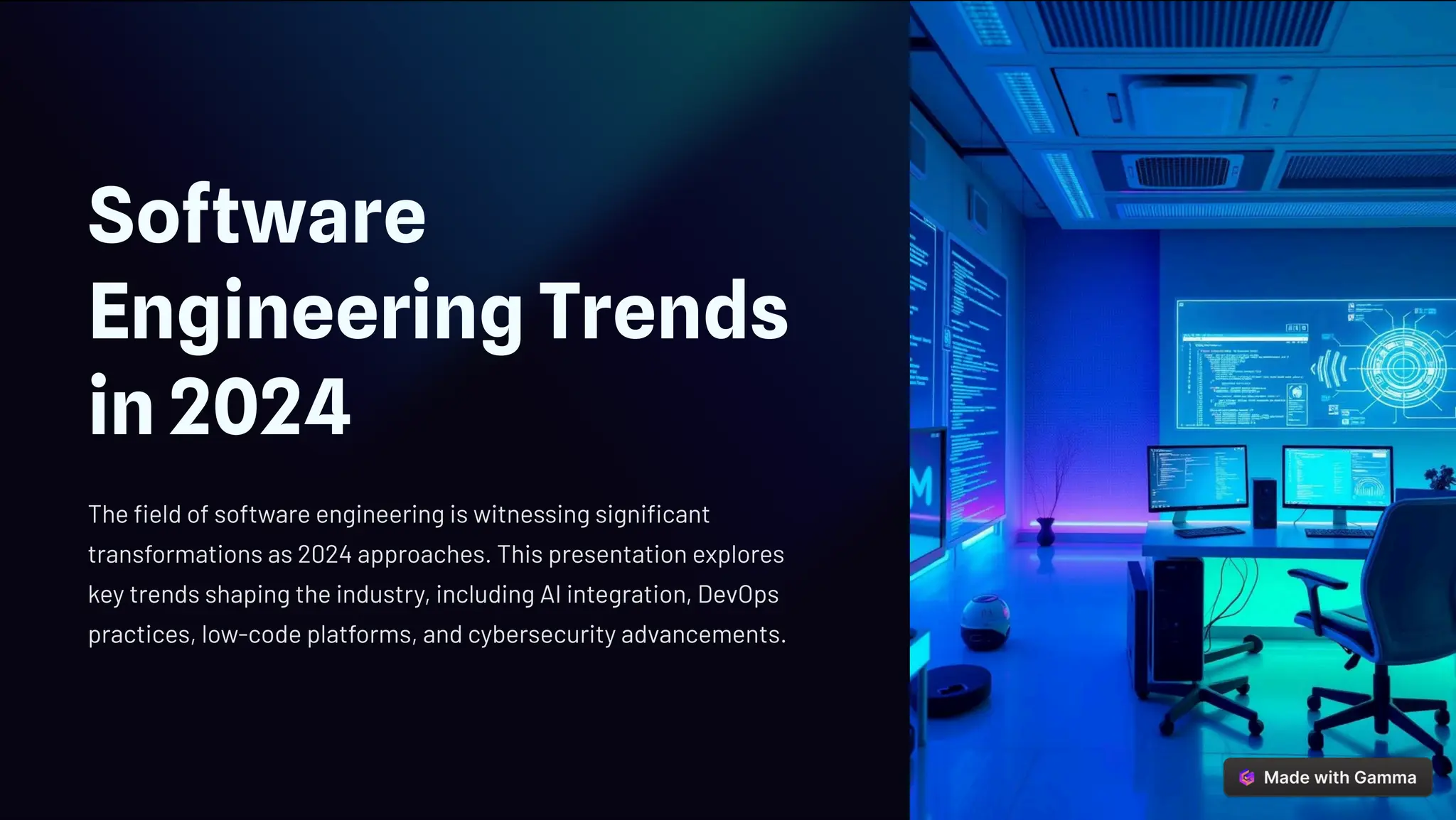 Franklin Burgess - Software Engineering Trends in 2024 | PDF