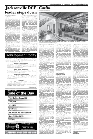 Franklin Gatlin IV and Frank Gatlin III Featured in Jacksonville Daily ...