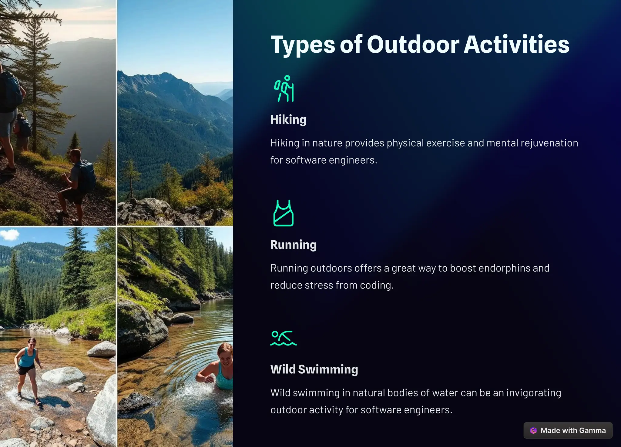 Franklin Burgess - Mental Health Benefits of Combining Coding with Outdoor Activities | PPT