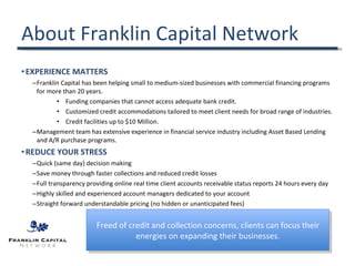 Franklin Capital Presentation | PPT