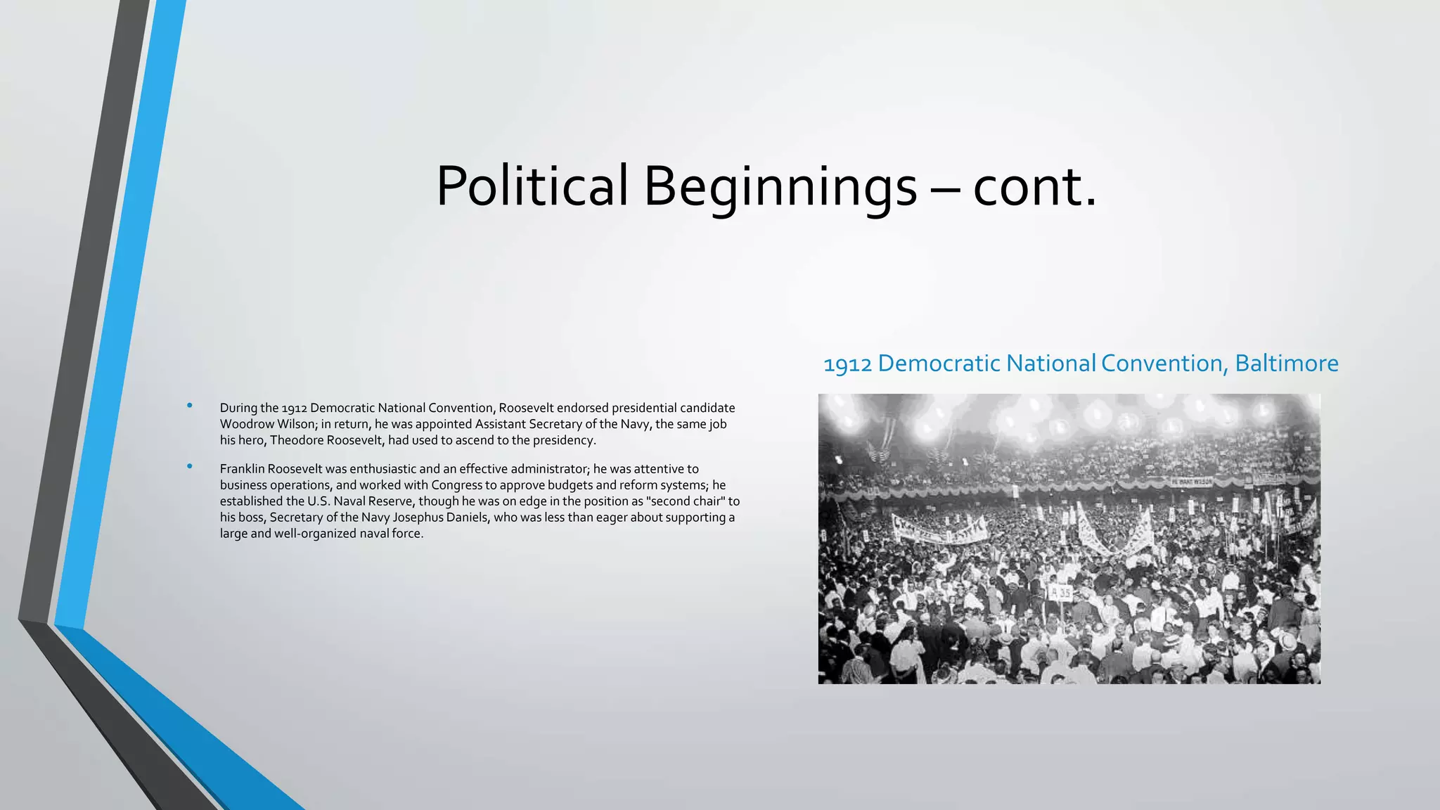 Franklin D. Roosevelt (1882-1945) | PPTX