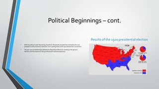 Franklin D. Roosevelt (1882-1945) | PPTX