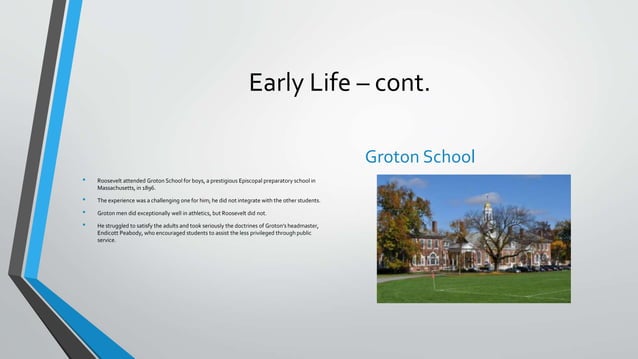 Franklin D. Roosevelt (1882-1945) | PPTX