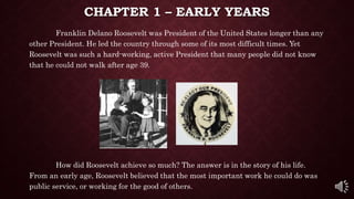 Franklin Delano Roosevelt Biography | PPT