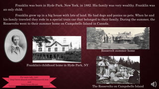 Franklin Delano Roosevelt Biography | PPT