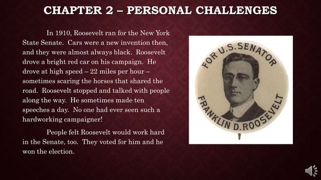 Franklin Delano Roosevelt Biography | PPT