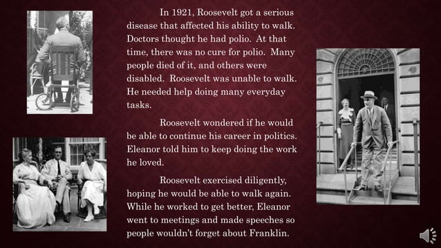 Franklin Delano Roosevelt Biography | PPT