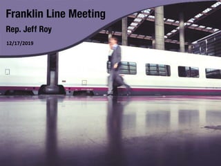 Franklin Line Meeting - Dec 17, 2019 | PPT