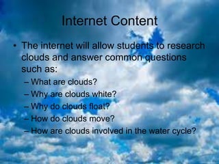 Clouds By: Melissa Franklin | PPT