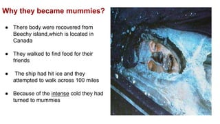 Franklin mummies | PPT