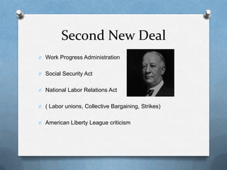 Franklin Roosevelt project | PPTX