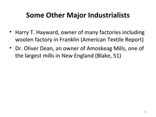 Franklin's role in the industrial revolution presentation | PPT