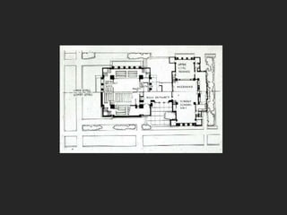 Unity Temple Frank Lloyd Wright Floor Plan