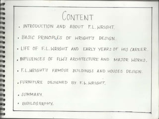 Frank lloyd wright... | PPT