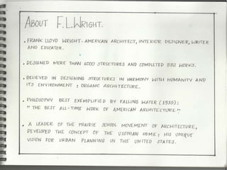 Frank lloyd wright... | PPT