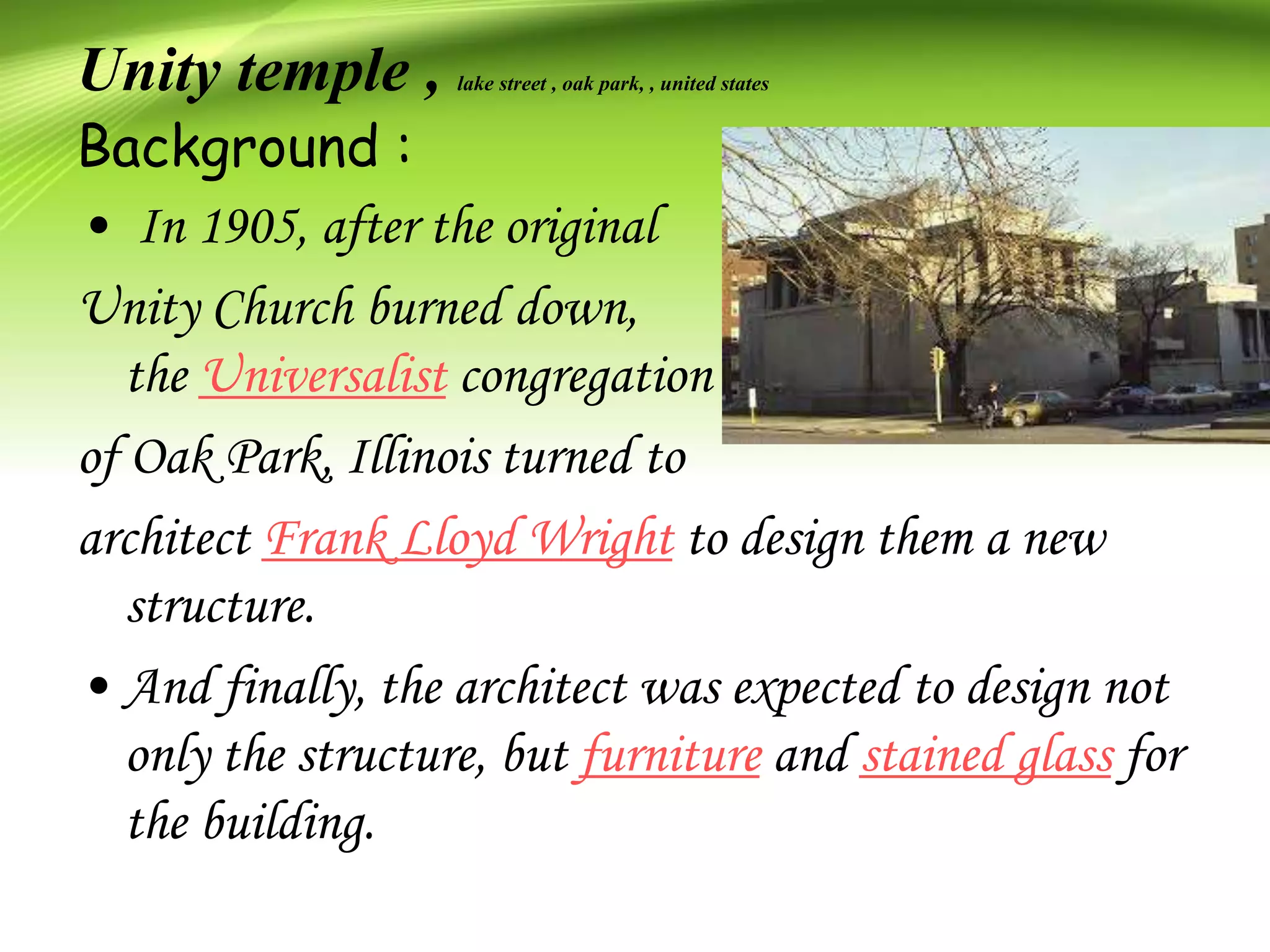 Frank lloyd wright | PPTX