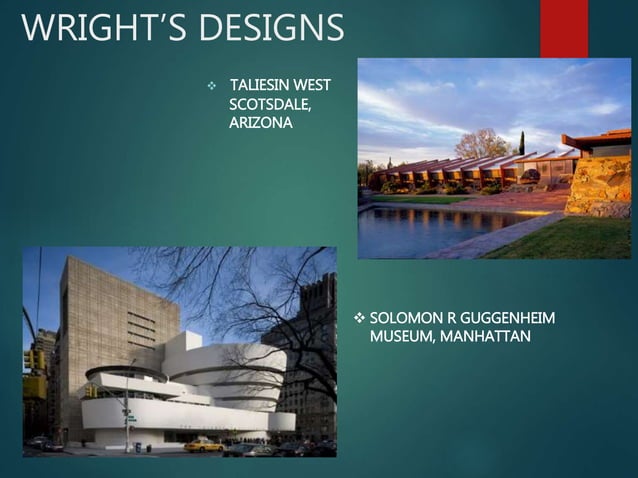 Frank lloyd wright | PPTX