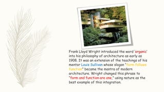 Frank lloyd wright | PPTX