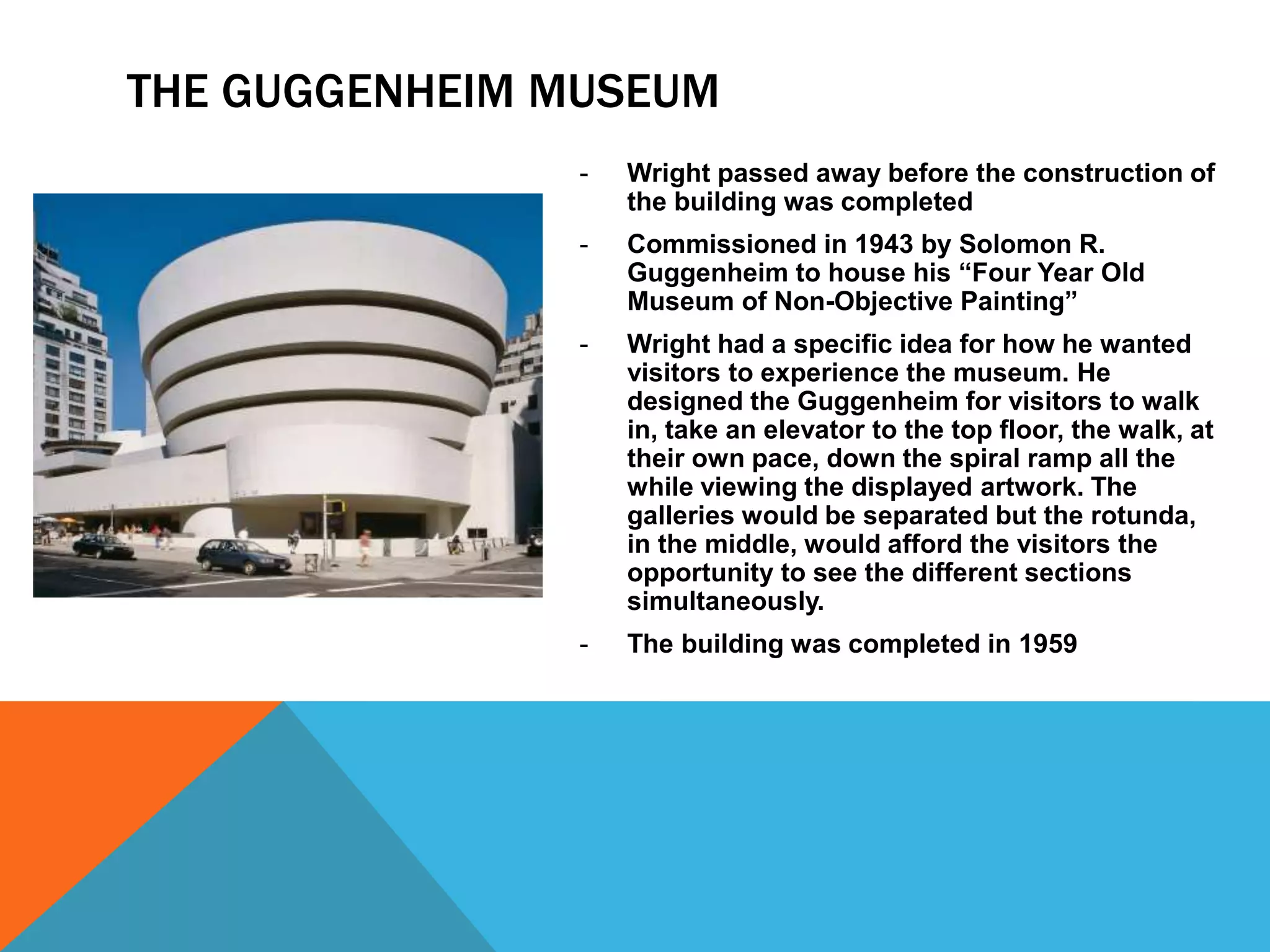 Frank lloyd wright presentation | PPTX