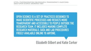 Toward an open cognitive science | PPT