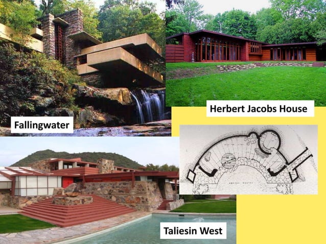 Frank Lloyd Wright Influences and stages in career | PPTX