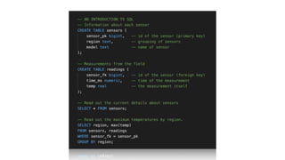 How to use Standard SQL over Kafka: From the basics to advanced use cases | Frank McSherry ...