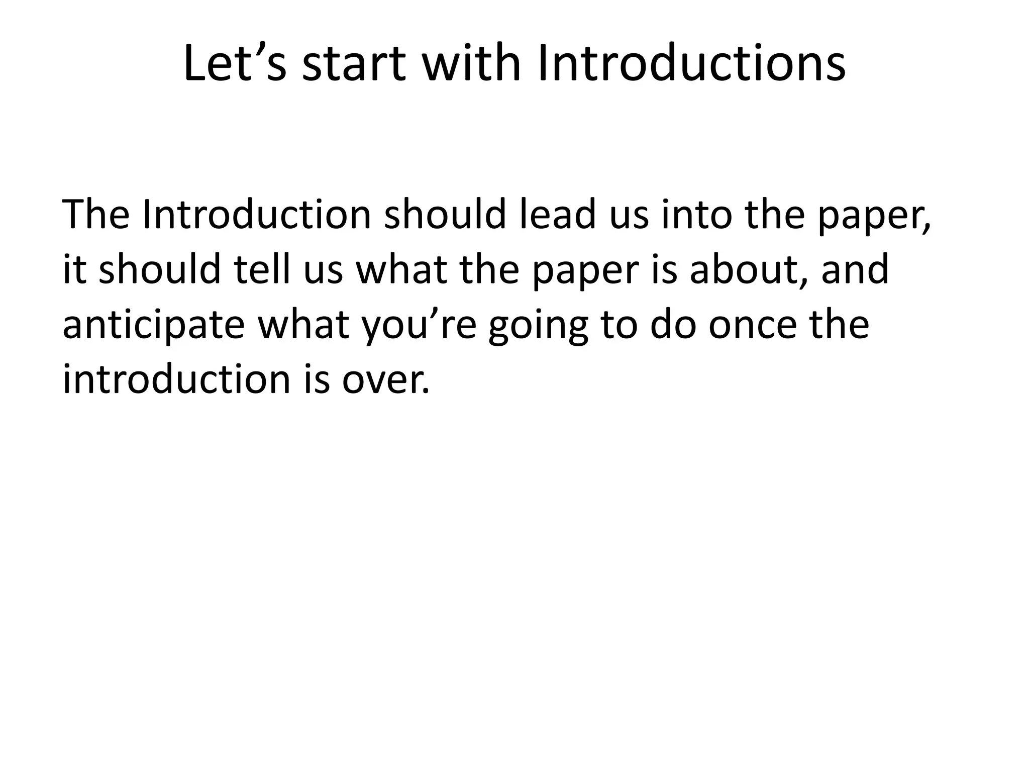 Frankenstein Presentation: Writing Introductions | PPTX