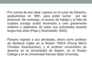 Frank parson y la orientacion | PPTX