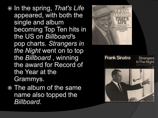 Frank Sinatra | PPTX | Oldies/Adult Standards | Music
