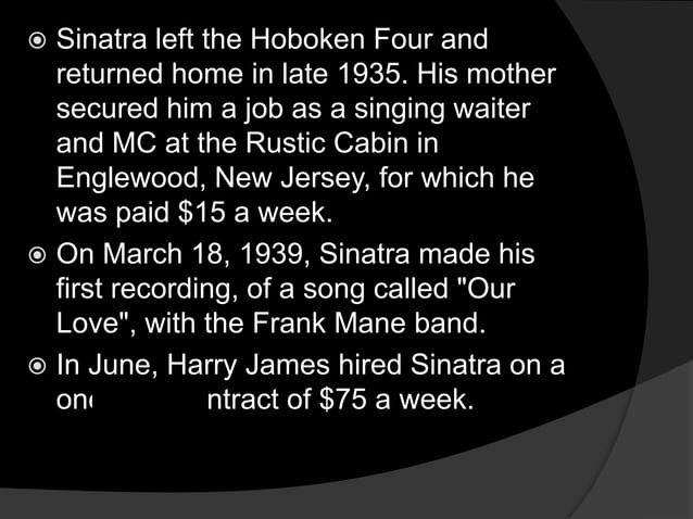 Frank Sinatra | PPT