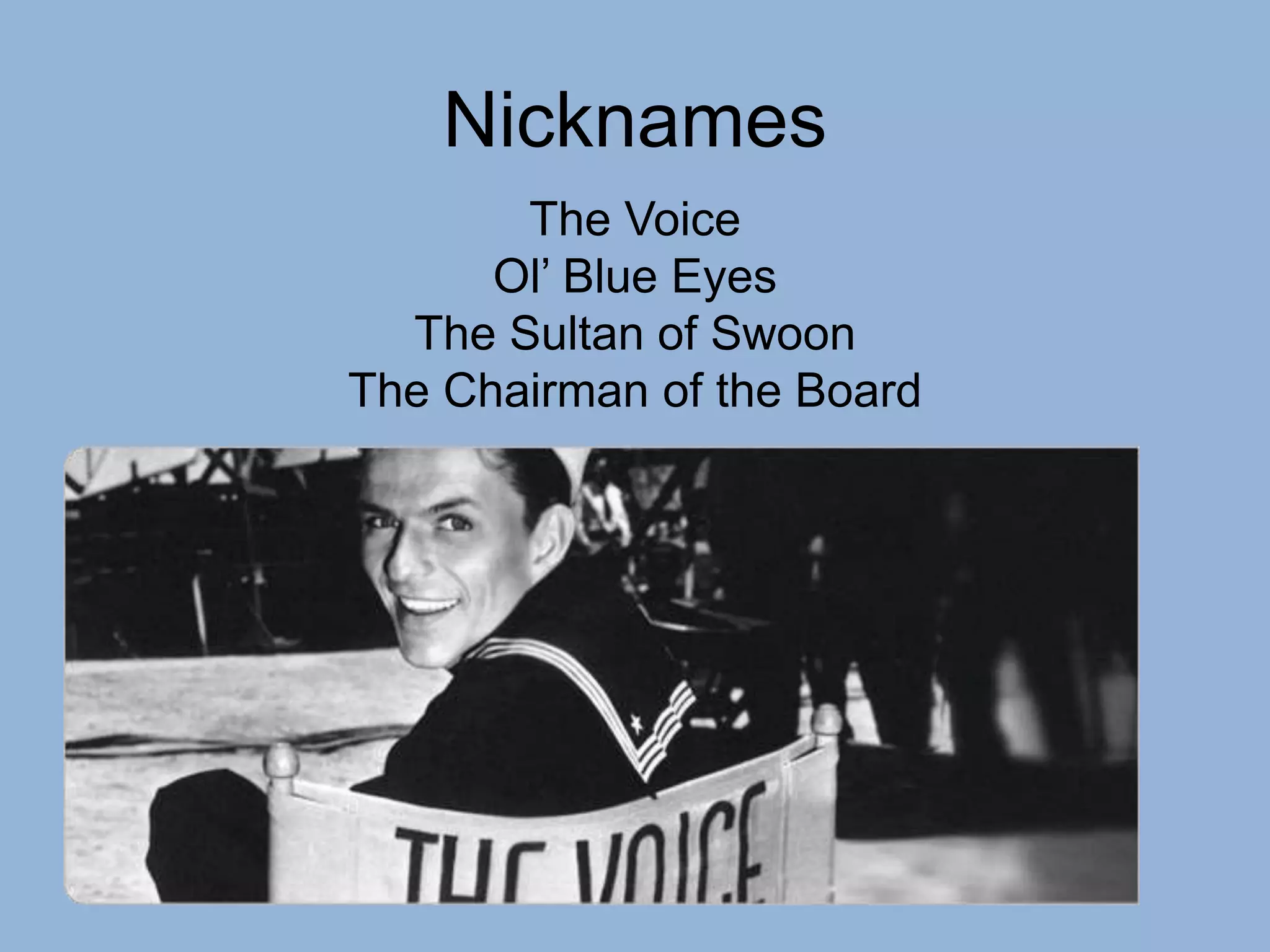 Frank sinatra | PPTX