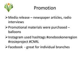 One book one region - Shiralee Franks | PPTX